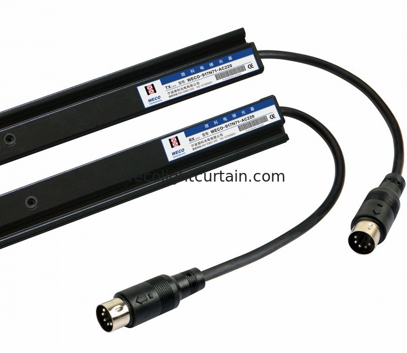 CE Security Light Curtain WECO Elevator Door Sensor For Passenger Lift
