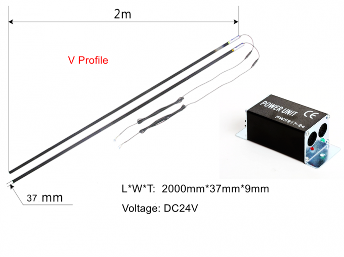 WECO 917 / 957V Lift Door Sensor Sunlightproof 9mm Thickenss 1000000 ...